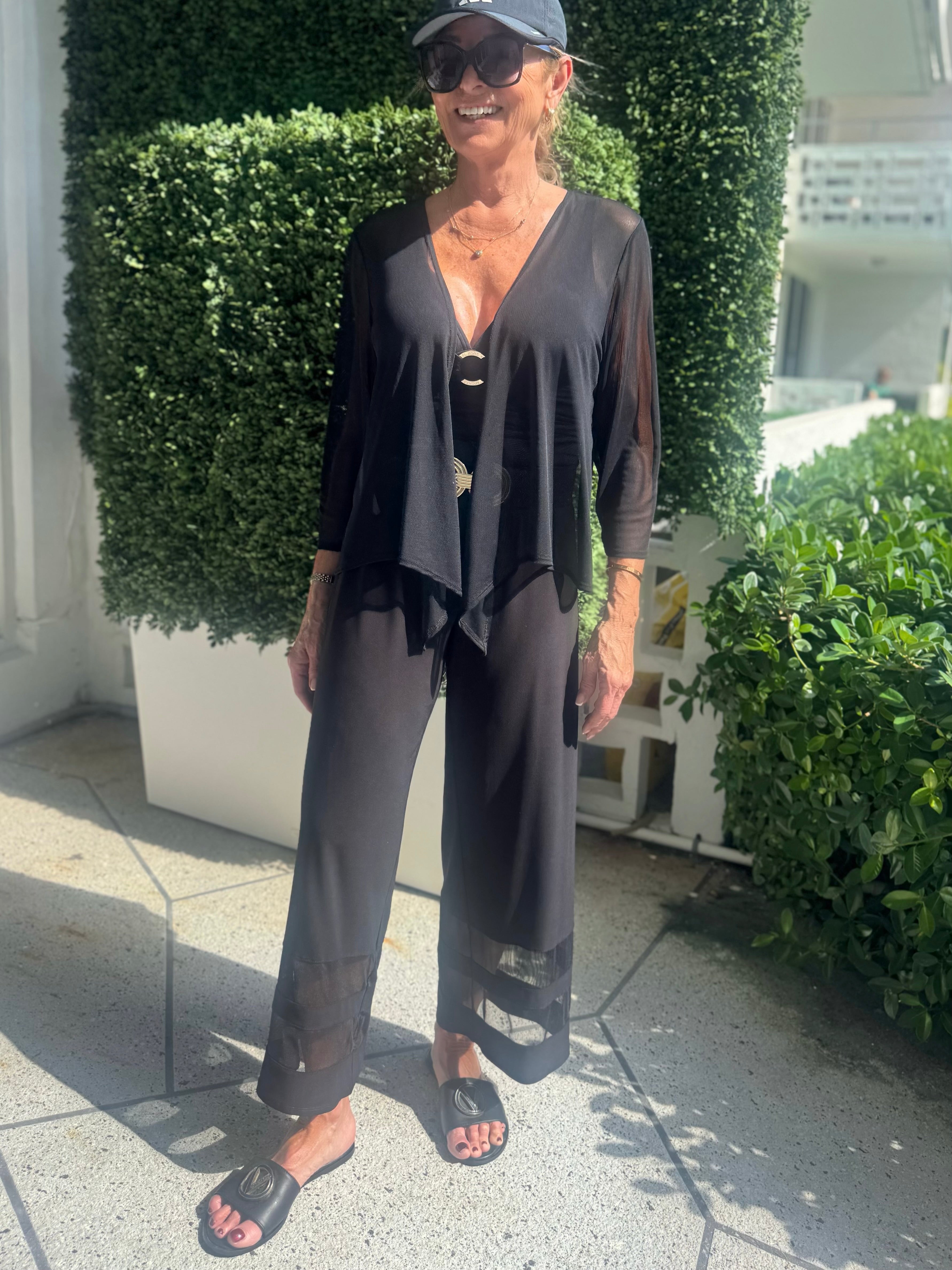 Statement Pant With Mesh Details | PA256 – Artizan